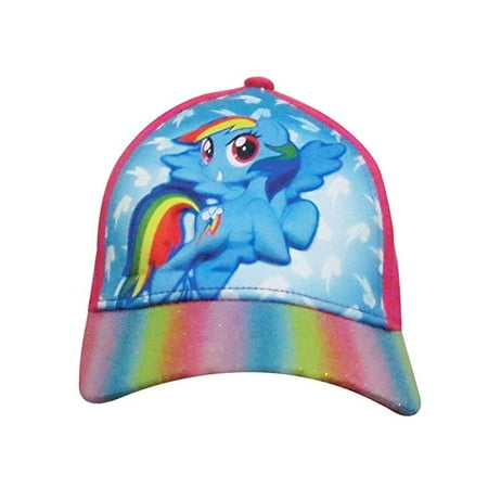 Baseball Cap - My Little Pony - Rainbow Dash Blue 3D-Popup Kids/Girls ...