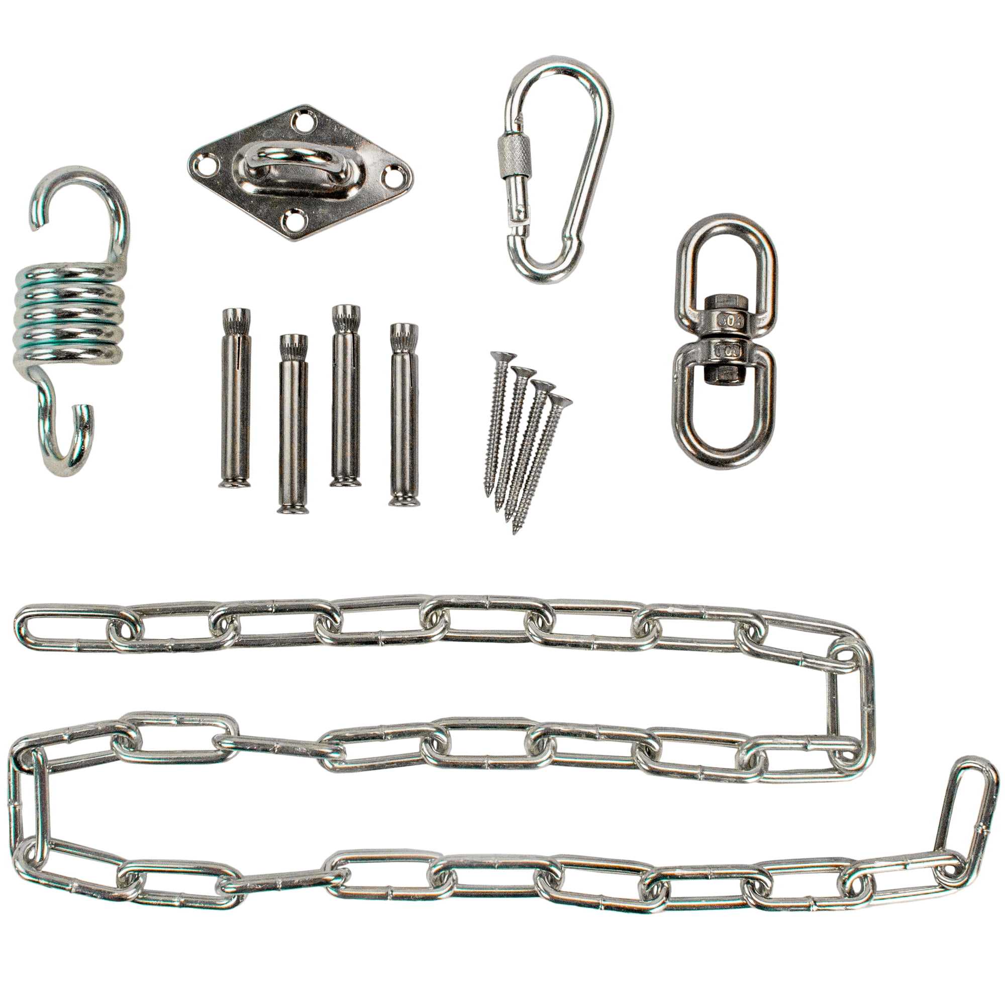 Ceiling Mount Kit for Hanging Chair with Chain and Swivel Hook ...