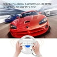 Steering Wheel for Wii, 2 Pack Racing Steering Wheel for Wii Controller ...