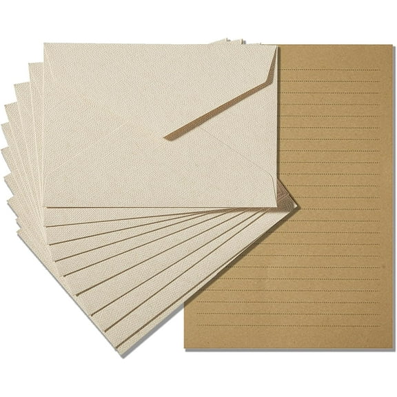 Dytern Party 1 Set Writing Letter Papers Letter Envelopes Paper ...
