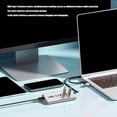 Portable USB C Hubs Adapter Aluminum Alloy USB 3.2 10Gbps SDTF Card ...
