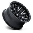 MSA M49 Creed 14x7 ATV/UTV Wheel - Matte Black/Machined (4/110) +10mm ...