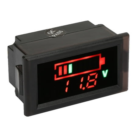 Battery Indicator, Indicator Voltmeter Electric Car Battery Indicator ...