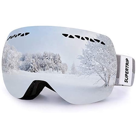 Supertrip Ski Snowboard Goggles for Men & Women Over The Glasses Snow ...