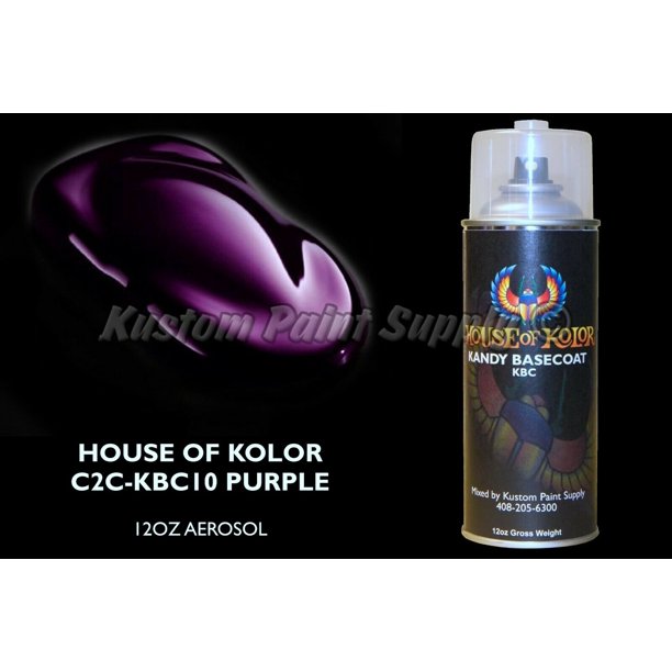 Purple Kandy Basecoat KBC10 House of Kolor 12oz Aerosol Can Shimrin ...