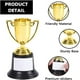 Shininglove Mini Trophies 24 Pack with Stickers 5 Inch Children Gold ...