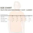 AllPro Youth Pro-Lock Performance T-Shirt Crafts and DIY Plain Tee ...