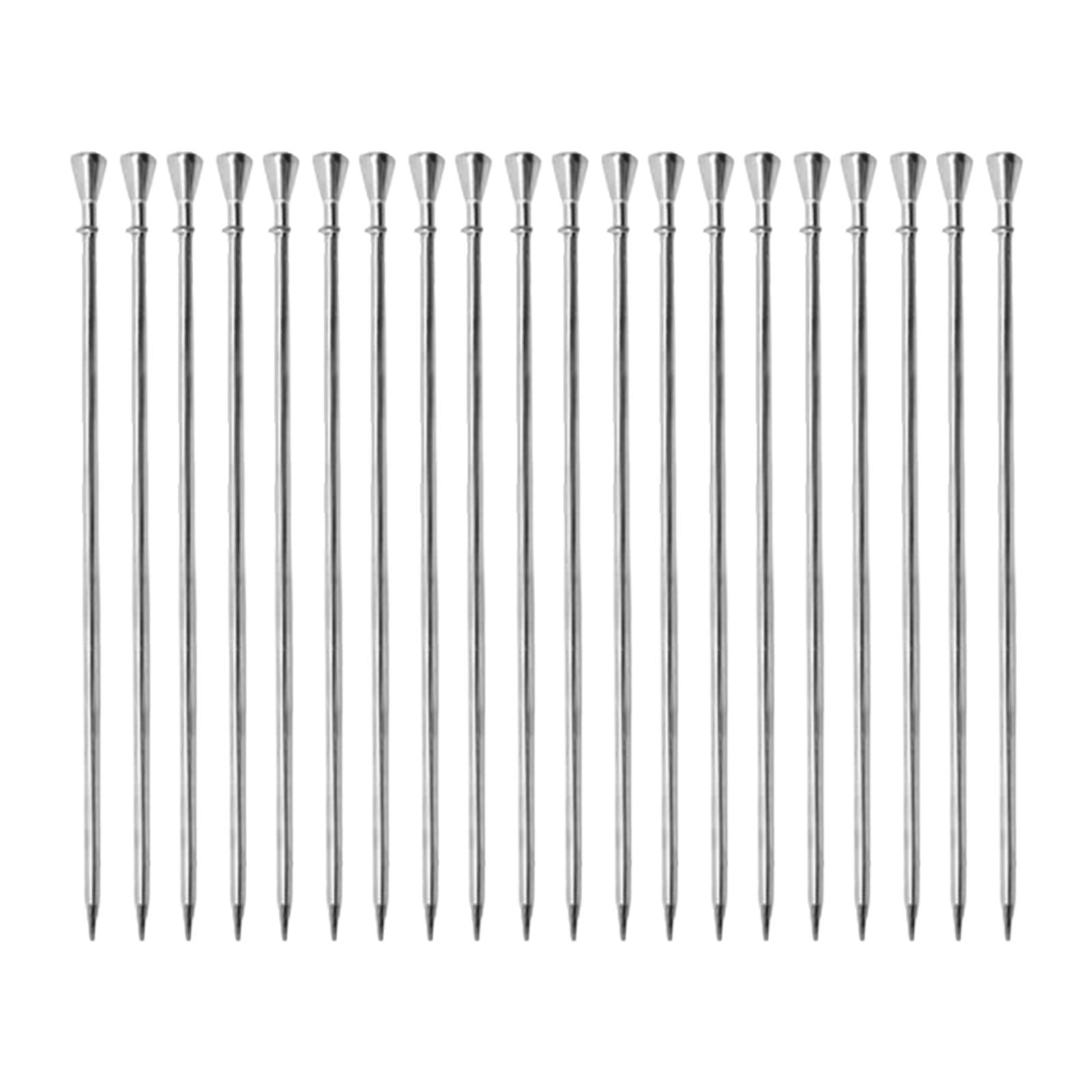 Click here for Tnarru 20pcs Stainless Steel Fruit Picks S Picks P... prices