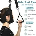 IFCOW Neck Stretcher, Over-The-Door Cervical Traction Device for Pain ...