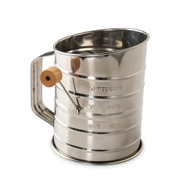 Mrs Anderson's Stainless Steel Baking Sifter, 5 Cup for Flour and Cake ...