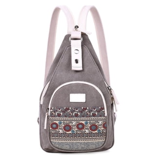 HAWEE Crossbody Sling Backpack Bag Purses for Men and Women, Aurora ...