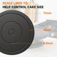 11 Inch Rotate Turntable, Revolving Cake Turntable, Cake Spinner Stand ...