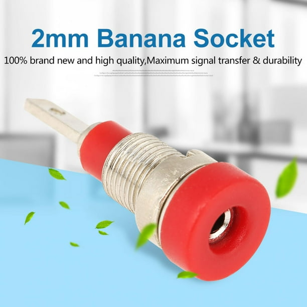 2mm Banana Socket, Panel Mount Banana Socket, Conductivity Anti ...