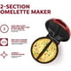 Holstein Housewares Omelet Maker - Red Stainless Steel - Walmart.com