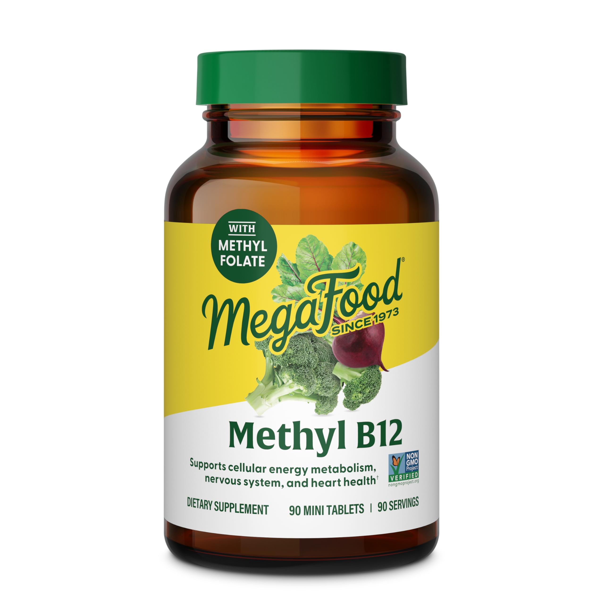 Suplemento MegaFood Methyl B12 90 comprimidos veganos | Bodega Aurrera ...