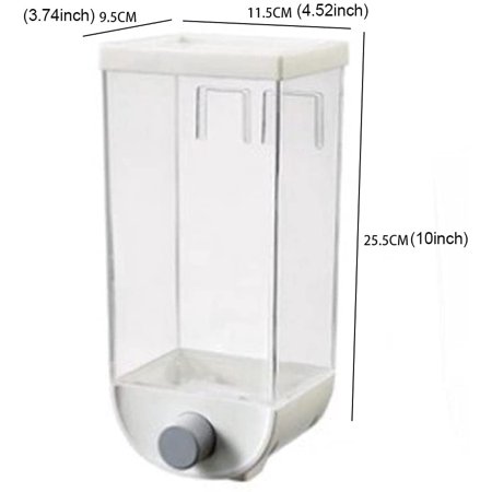 Wall Hanging Food Storage Box - Airtight Container for Rice Grains, Oat ...