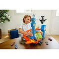 Hot Wheels Jet Jump Airport City Track Car Playset Toy - Walmart.com
