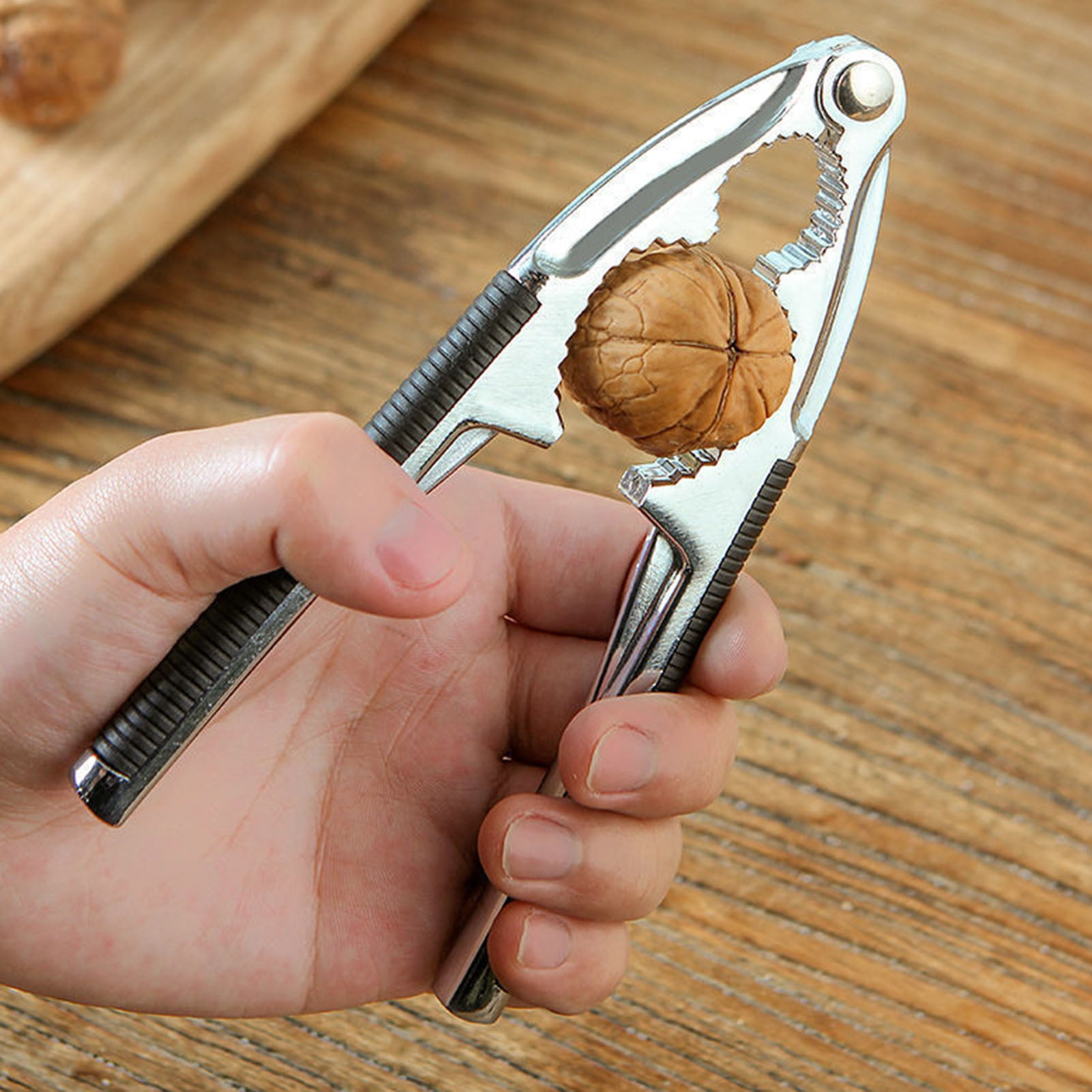 DISHAN Nutcracker Effortless Anti-splash Great Walnut Sheller Opener ...