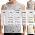 Antinious Men Solid Hole Detail Round Neck Sleeveless Breathable ...
