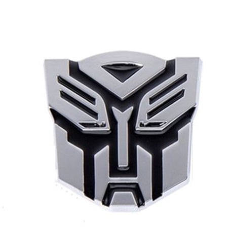 Hottest 3d Car Sticker Metal Transformers Car Window Tail Car Body ...