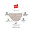 Hanes Women's Pure Comfort Hipster Underwear, Organic Cotton, 6-Pack ...