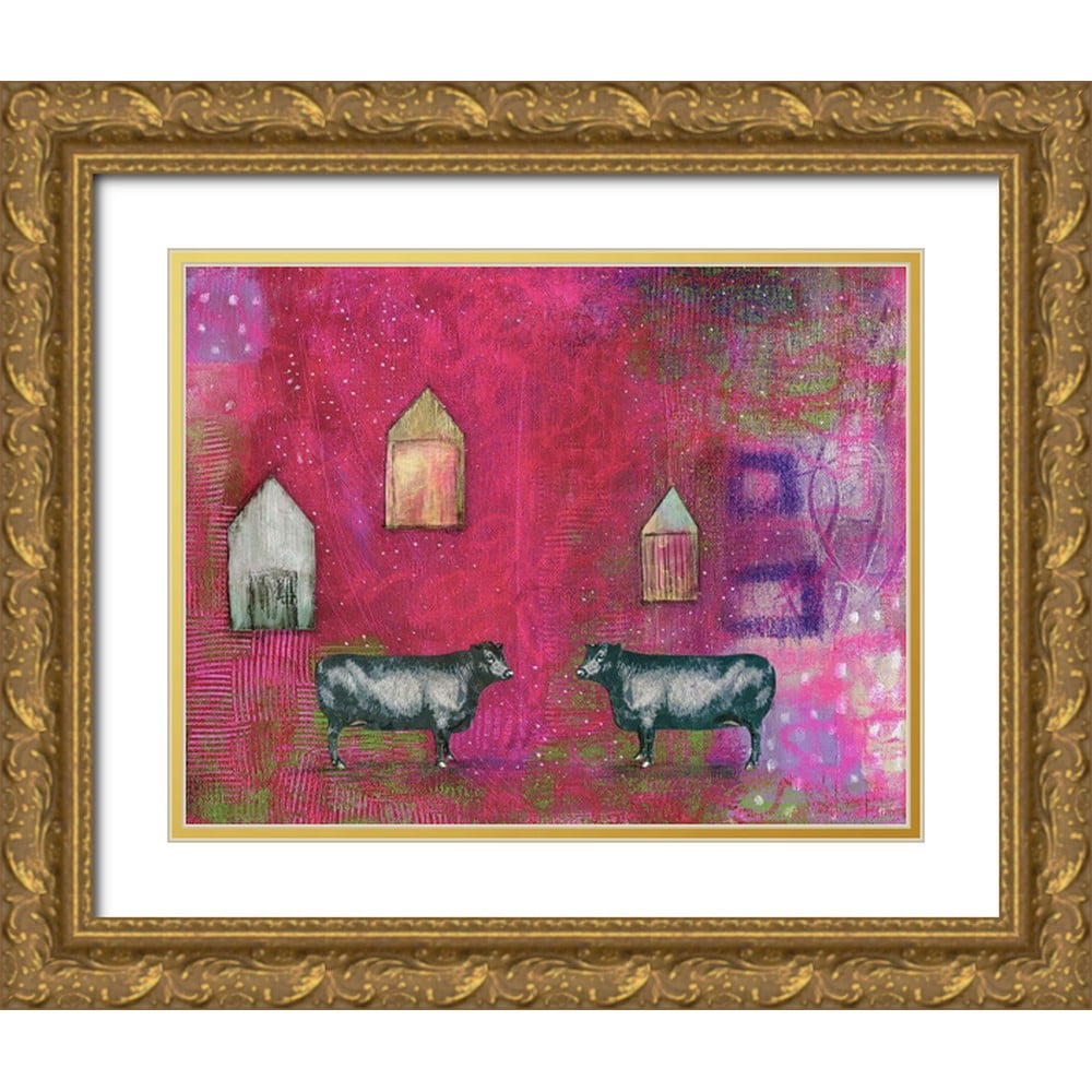 Ogren, Sarah 14x12 Gold Ornate Wood Framed with Double Matting Museum Art Print Titled - Hot ...
