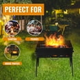 CKG Portable Barbeque Grill Heavy Duty Folding Kazan Mangal BBQ Kabab ...