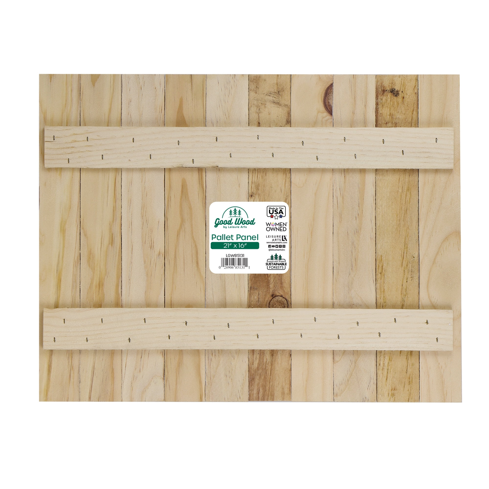 Wood Pallet Top View