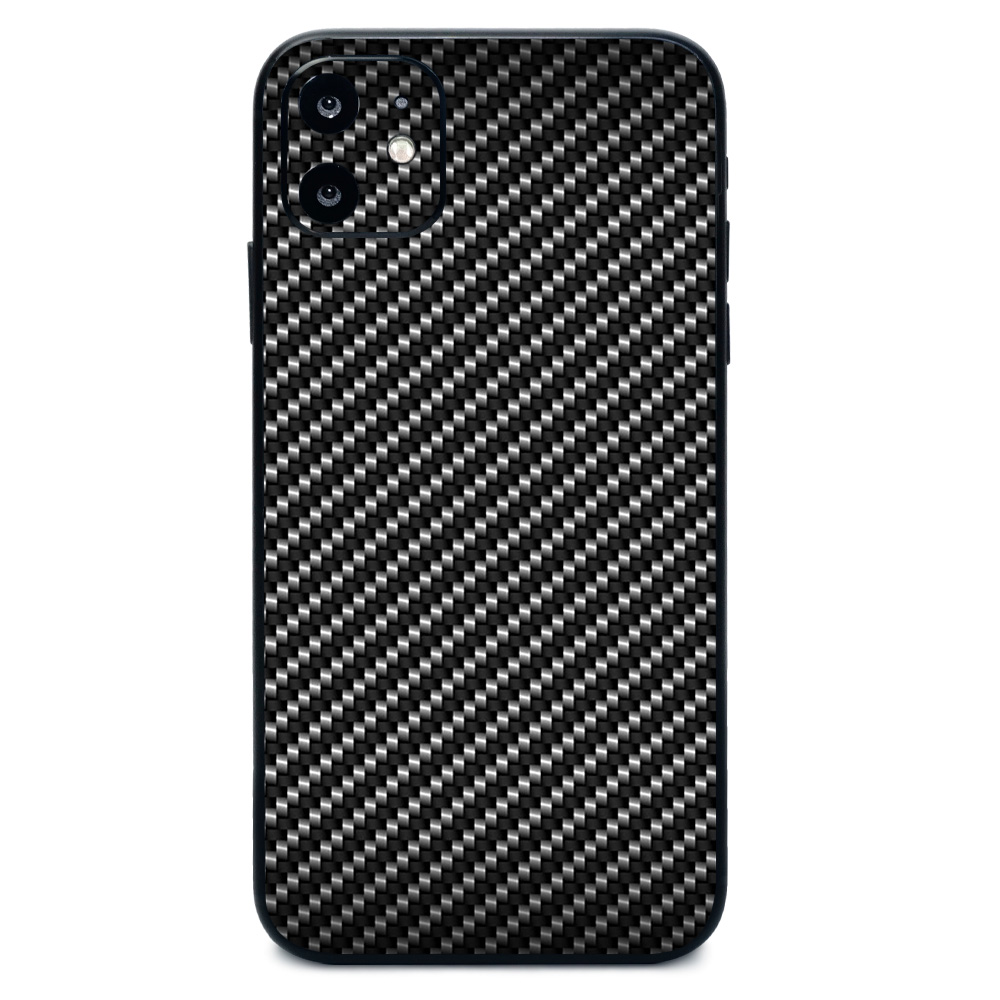 Skin Decal Wrap Compatible With Apple iPhone 11 Sticker Design Carbon ...