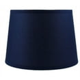 Urbanest French Drum Lamp Shade, Cotton, 10x12x8 1/2", Navy Blue ...