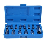 Stark USA 10PC Extra Long XZN Triple Square Spline Bit Socket Set, Premium S2 Alloy Steel | 4mm ...