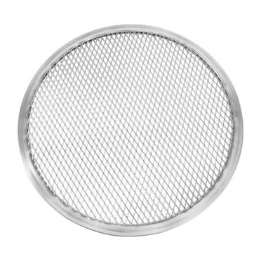 Mainstays Uncoated 16" Steel Pizza Pan Screen, Crisper, Large, Gray ...