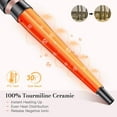 Ustar Curling Iron Ion Titanium 3 Barrel 4 In 1 Hair Beach Waver