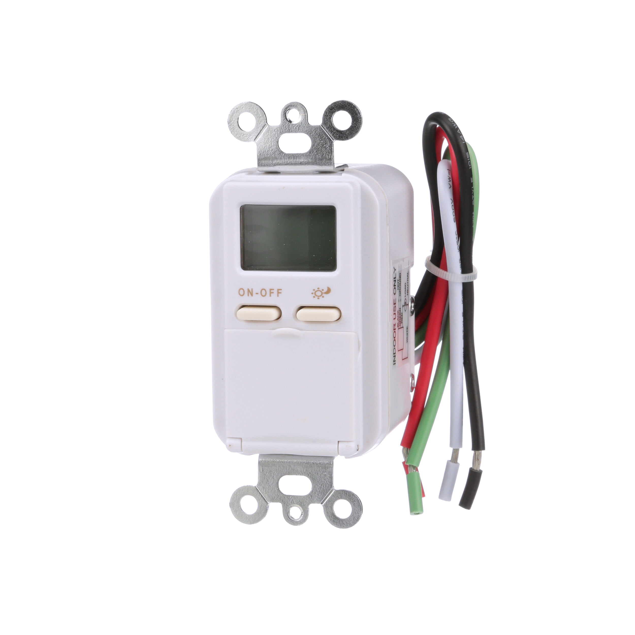 Woods 59019WD In-Wall Hardwired Digital Astronomical Timer with Dusk to ...