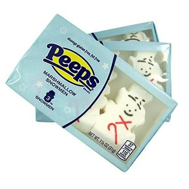 Christmas Marshmallow Peep: Candy Cane Flavored, 10 Chicks, Net Wt 3 Oz ...