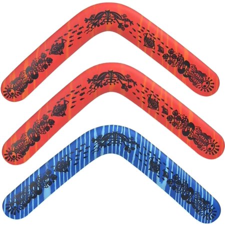 3 Pack Australian Boomerang Pro Sports Boomerang Outdoor Sports Throw ...
