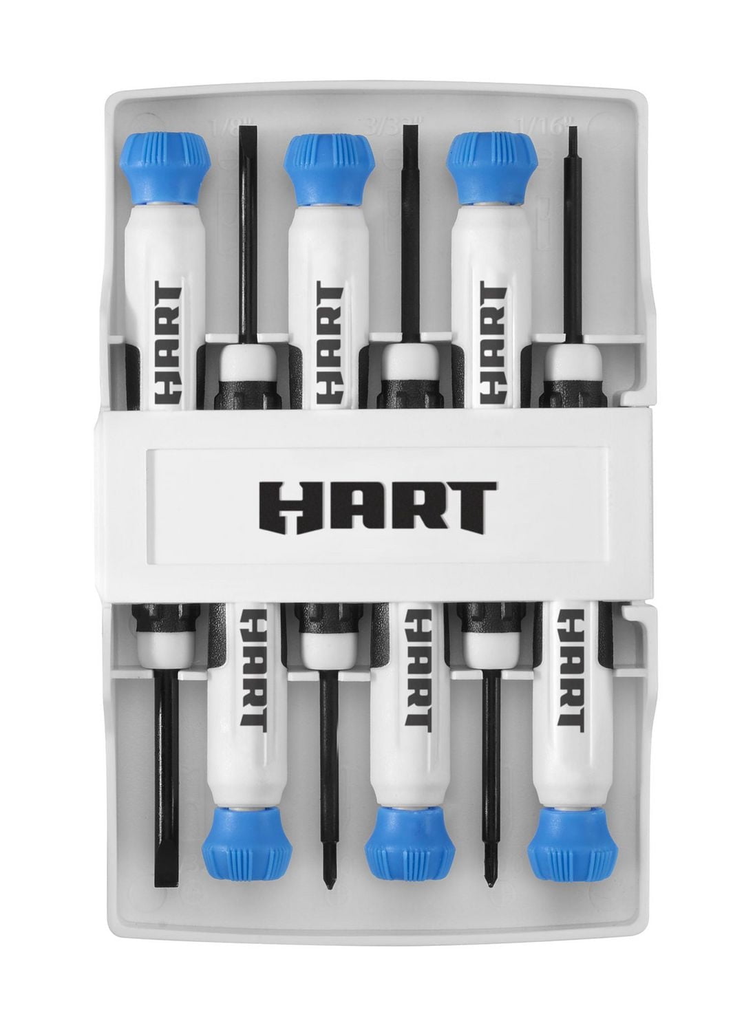 HART 6-Piece Precision Screwdriver Set with Comfort Grip, Limited ...