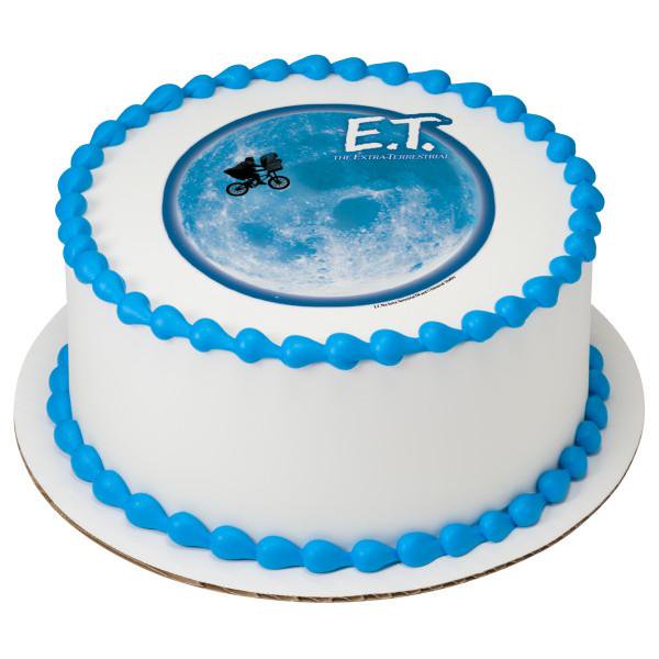 E.T. The Extra-Terrestrial Edible Cake Topper Image 8" Round - Walmart ...