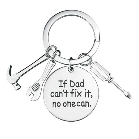 Key Chains If Dad Can't Fix It No One Can-Keychain With Screwdriver ...