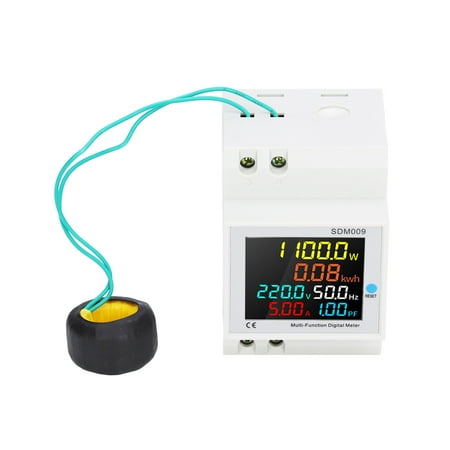 Power Line Monitor, SDM009-E Rail Type Wide Range Current Meter For ...