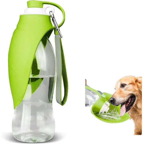Outdoor Dog Water Bottle, Portable Pet Water Dispenser - Compact Feeder Container with Drinking ...