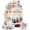 6FT Arch Backdrop Covers, Christmas Tree Wedding Arch Cover Stretchy ...