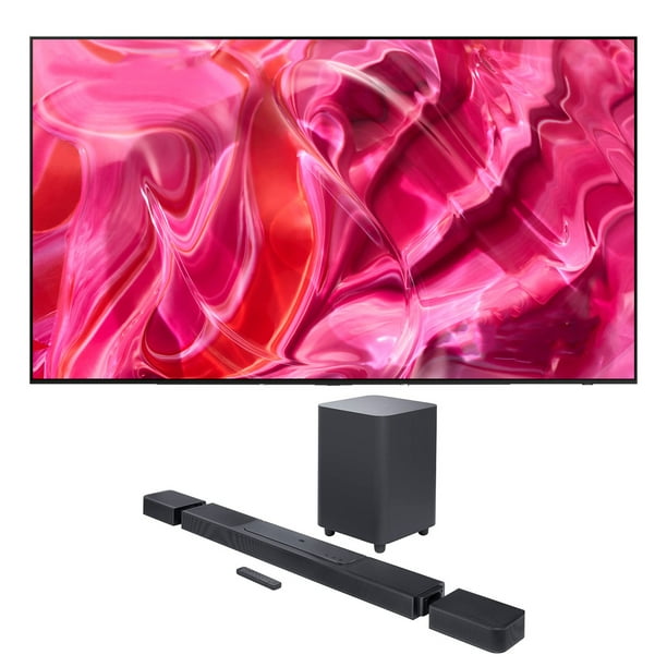 Samsung QN65S90CAFXZA 65 Inch 4K OLED Smart TV with AI Upscaling with a ...