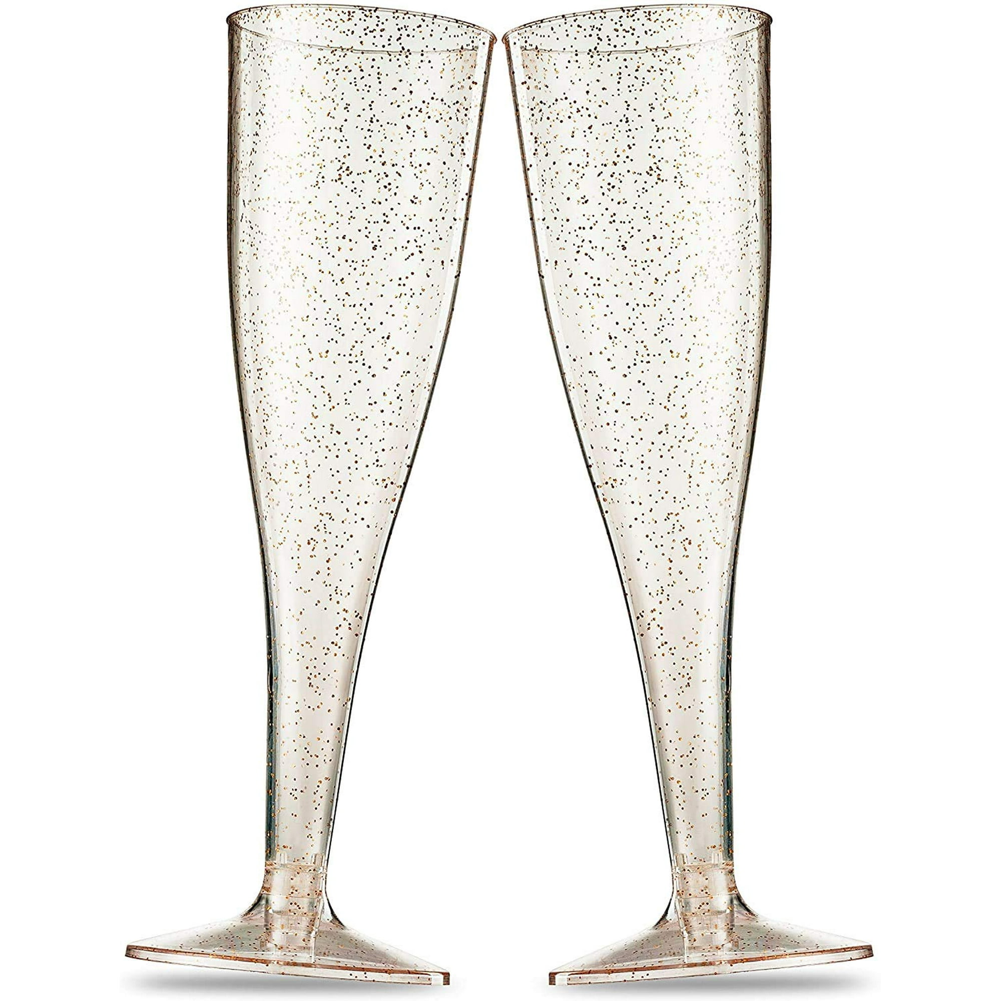 Click here for Munfix 100 Plastic Champagne Flutes - Disposable C... prices