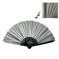 shyuyusa Folding Hand Fan Stainless Steel Tai Chi Fan Kung Fu Fan ...