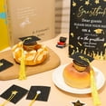 ANYWAY.GO 60 Sets Graduation Chocolate Decoration Congrats Grad Cupcake ...