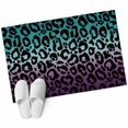 Area Rug 2x3ft Ombre Leopard Carpets Indoor Floor Area Mat Doormat ...