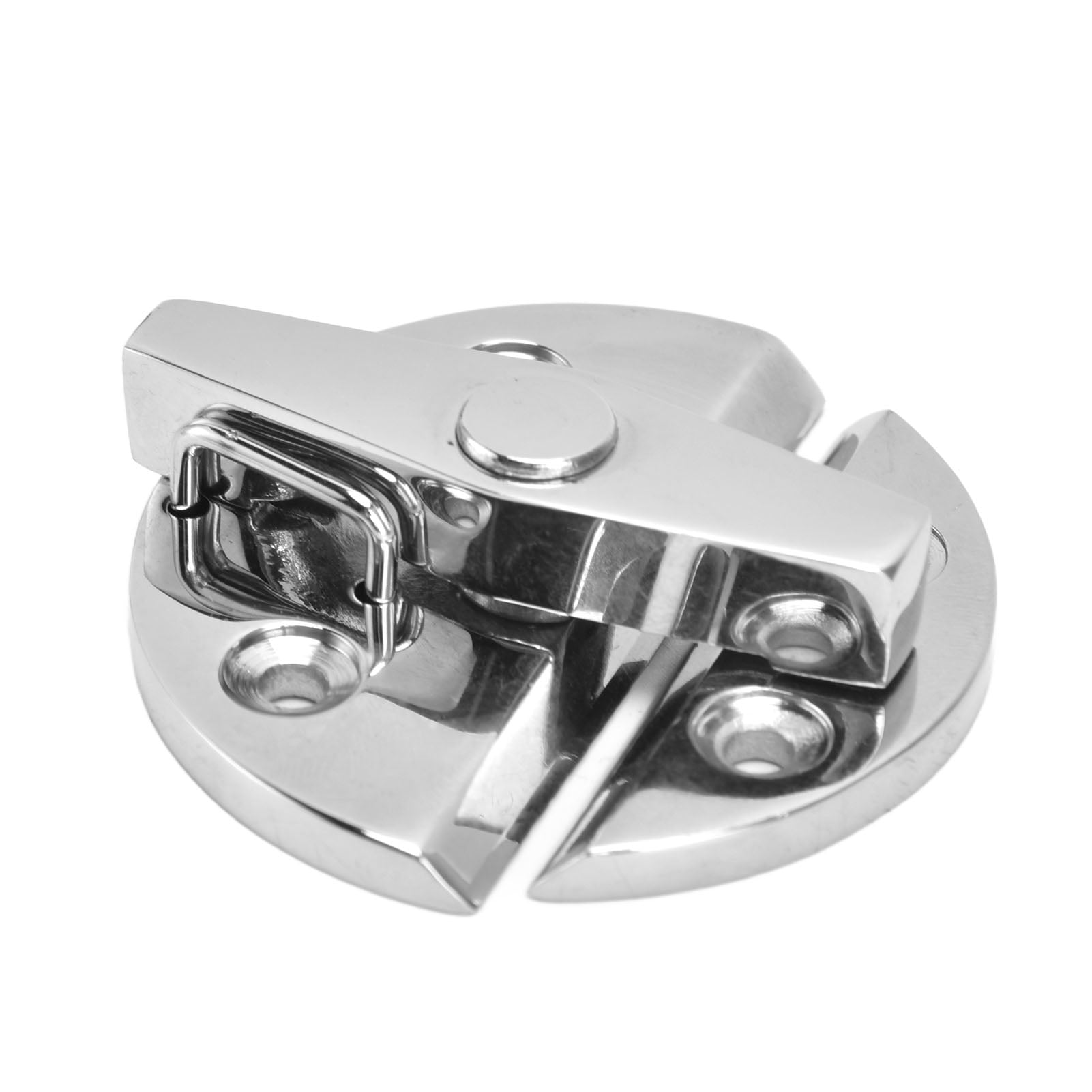 Mgaxyff Boat Door Cabinet Hatch 316 Stainless Steel Round Turn Button ...