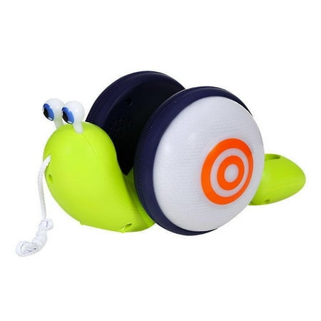 Snail Push Pull Toy for Toddlers Pull Along Walking Snail Toy Learning ...