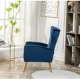 Kaleigh Accent Arm Chair Furniture, 27.56"W Velvet Sofa Chair with ...